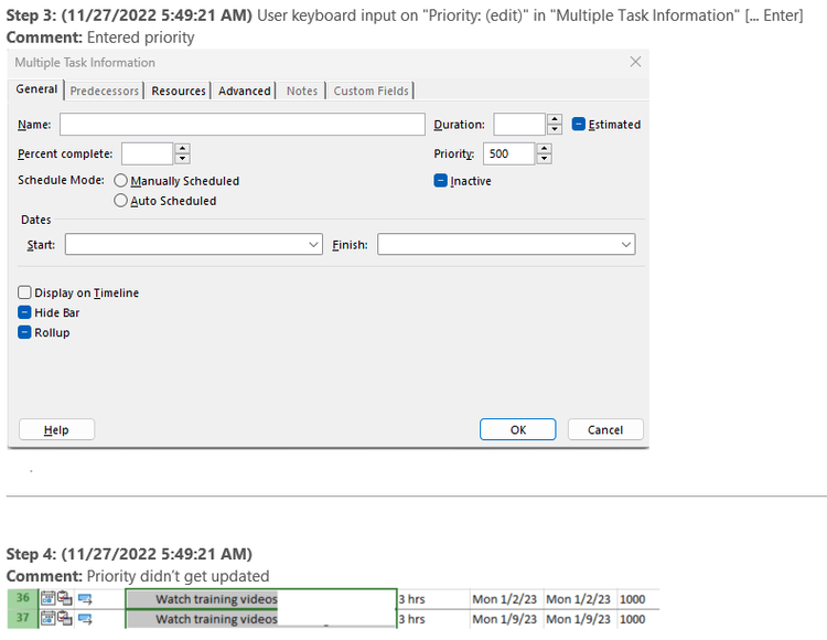 How Do I Bulk Modify Priority For Multiple Tasks Simultaneously Microsoft Community Hub