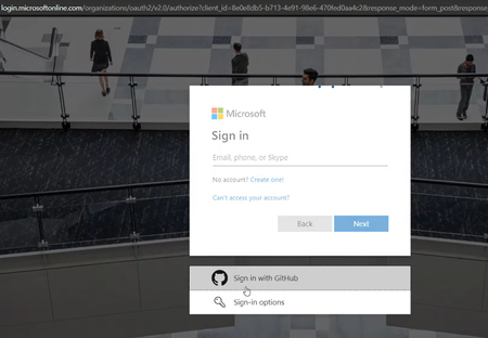 Linking your personal Microsoft Account to your GitHub validated Student account