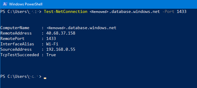 How to check connectivity to Azure SQL DB, Managed Instance, Azure ...