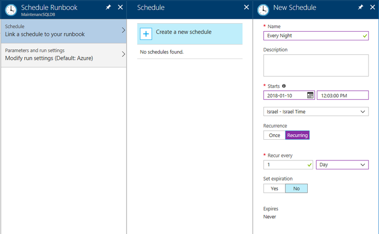 Automating Azure Sql Db Index And Statistics Maintenance Using Azure Automation Microsoft 6008