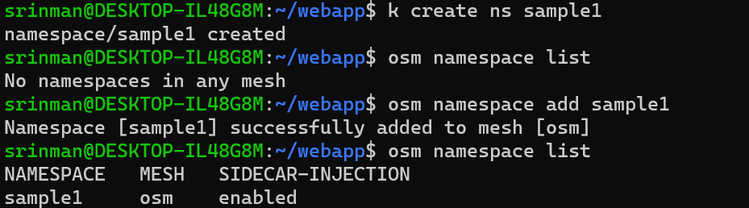 Web application routing, Open service mesh and AKS | Microsoft Community Hub