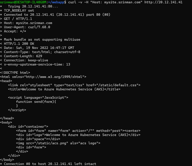 Web application routing, Open service mesh and AKS | Microsoft Community Hub
