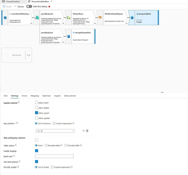 Process Azure Event Hubs data using Azure Data Factory Mapping Data Flows Process Azure Event Hubs data using Azure Data Factory Mapping Data Flows
