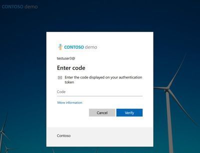 Use OTP Hardware token as a 2nd Authentication method | Microsoft ...