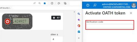 Use OTP Hardware token as a 2nd Authentication method | Microsoft ...
