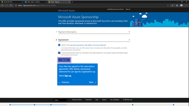 How to activate your non-profit organization’s Azure credits ...