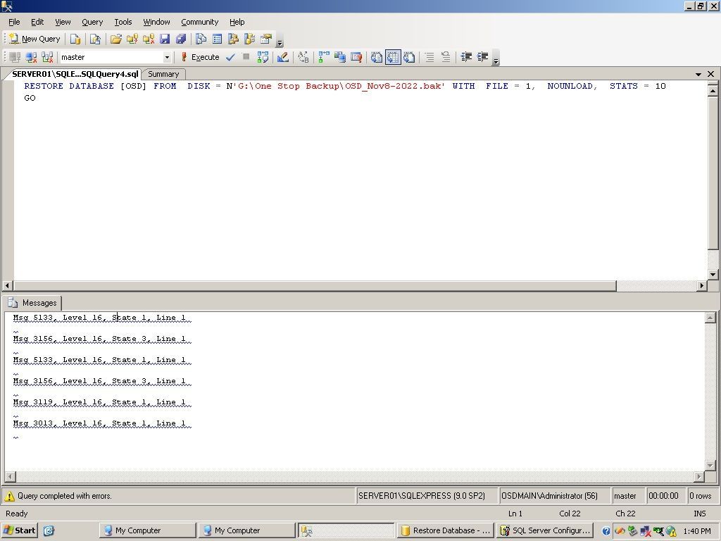 Do I need to uninstall and reinstall the SQL Server engine? | Microsoft Community Hub