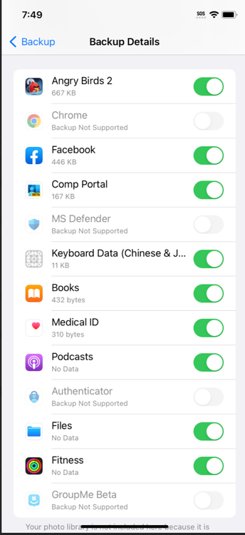 Changes to applications’ backup and restore behavior on iOS/iPadOS and macOS devices | Microsoft ...