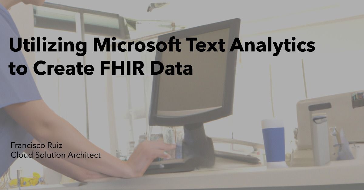 FastPass - Utilizing OCR and Microsoft Text Analytics For Health to ...