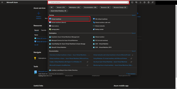 How to deploy your free private Minecraft server with Azure for Student?