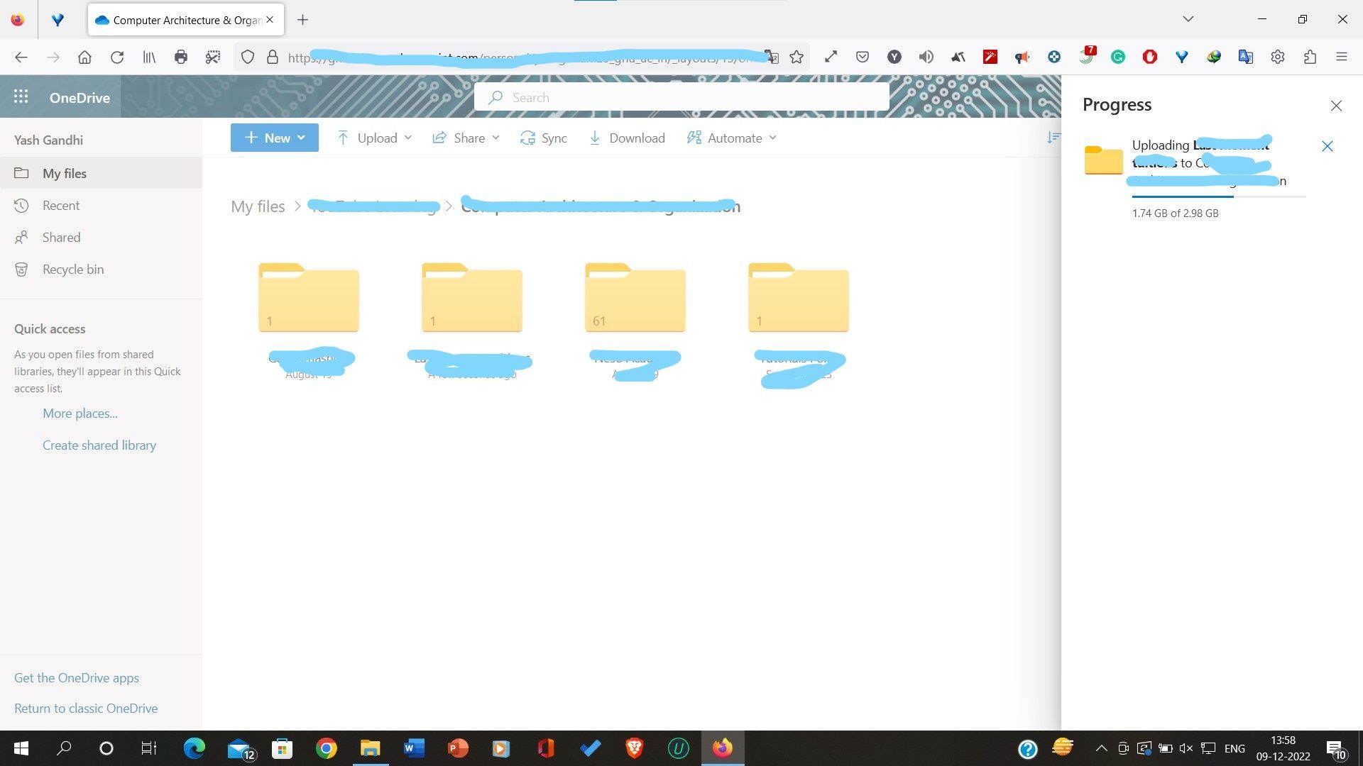 Files not visible while Uploading | Microsoft Community Hub