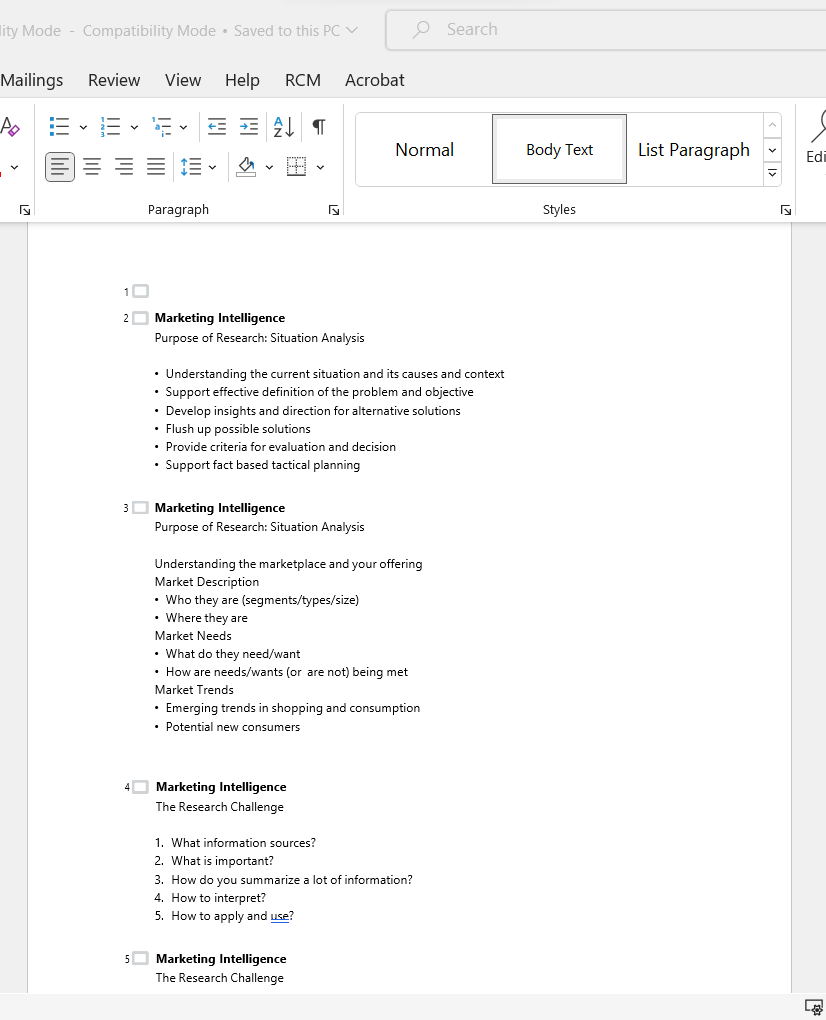 Remove slide icons and expand/collapse from Word.doc created from ...
