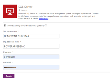 Create PowerApps Application with On-premises SQL Server | Microsoft Community Hub
