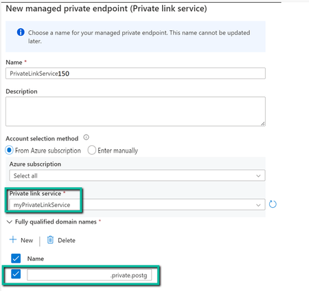 How to access Azure PostgreSQL Flex Server from ADF Managed VNet using a Private End Point ...