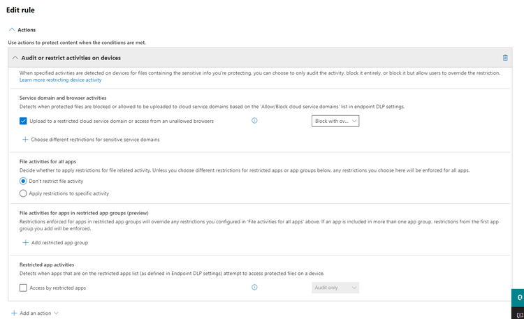 Endpoint DLP - Different Block with Override notification for ZIP files | Microsoft Community Hub