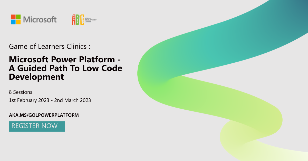 Low Code Development with Microsoft Power Platform