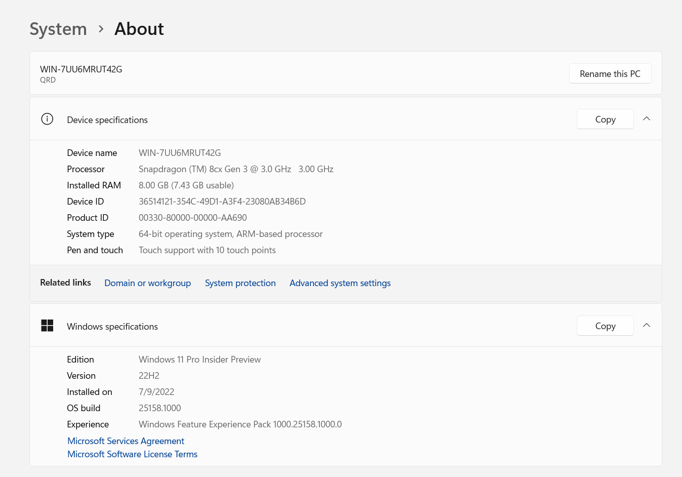 Fail to use Hyper-v on arm64 | Microsoft Community Hub