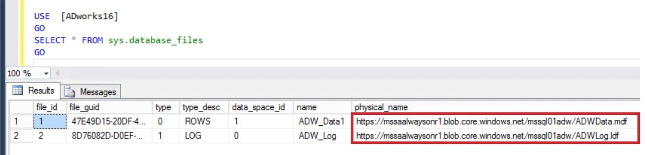 Dbcc Checkdb Fails On A Database With Files In Azure Blob Storage 4963