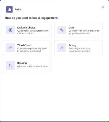 Polls app in Teams meeting - FAQs | Microsoft Community Hub