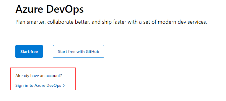 Sign in to Azure DevOps | Microsoft Community Hub