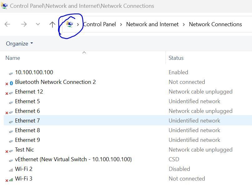 How do I make a shortcut for network connections for my taskbar ...