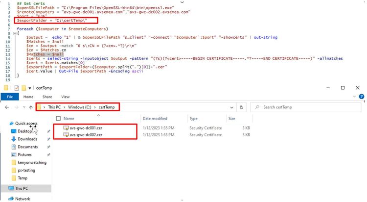 Configure LDAPS within Azure VMware Solution | Microsoft Community Hub
