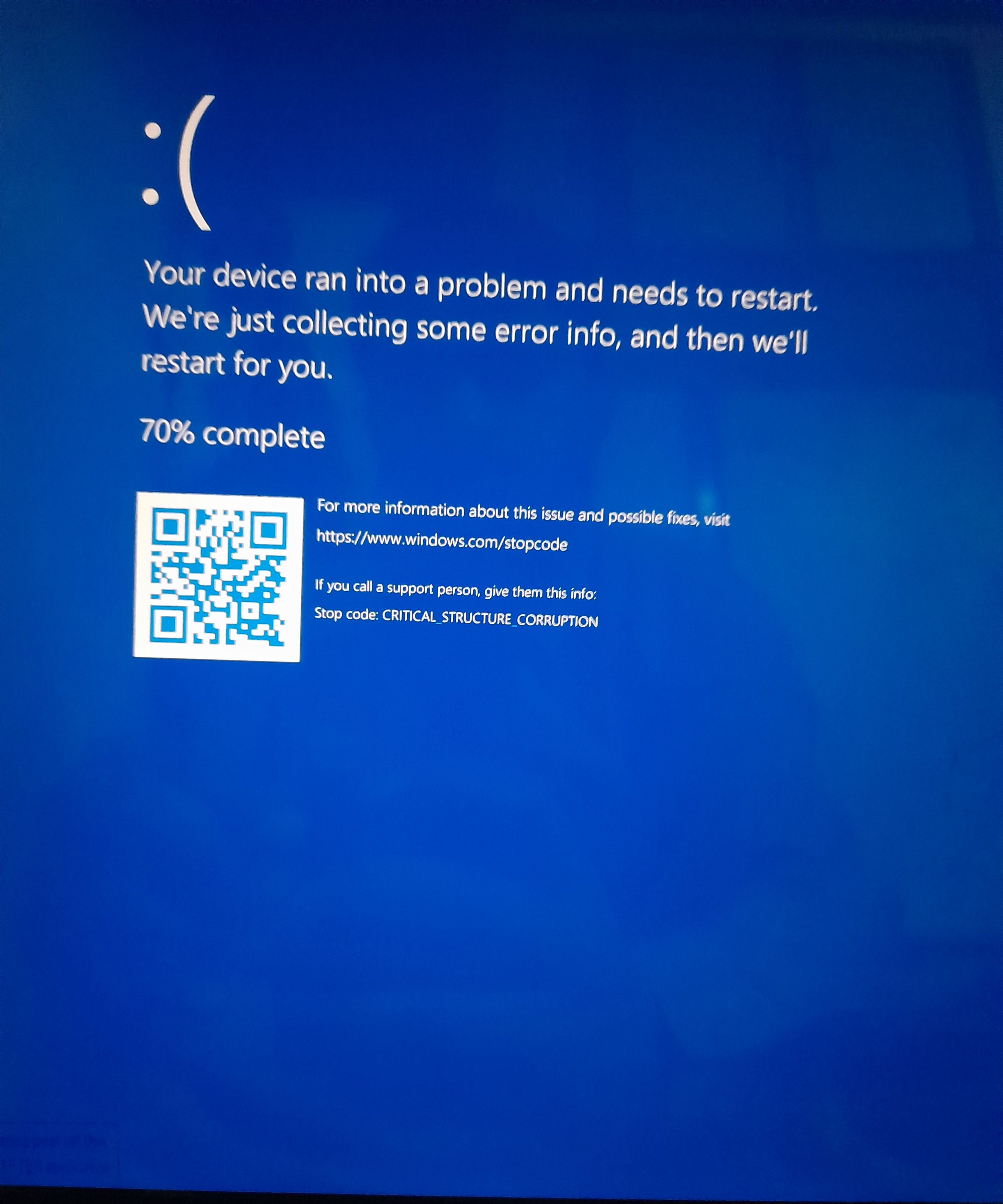 Facing Repeated Blue Screen Problem | Microsoft Community Hub