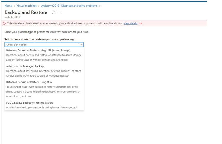 Diagnose and Resolve issues Blade – Self-help tool for troubleshooting issues. | Microsoft ...