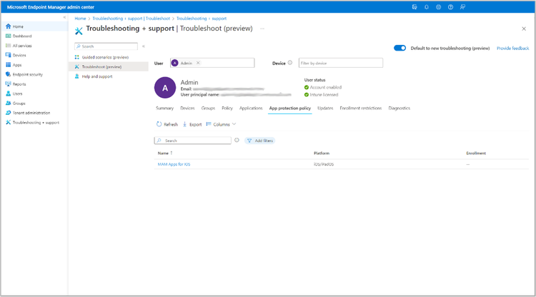New Microsoft Intune troubleshooting experience | Microsoft Community Hub