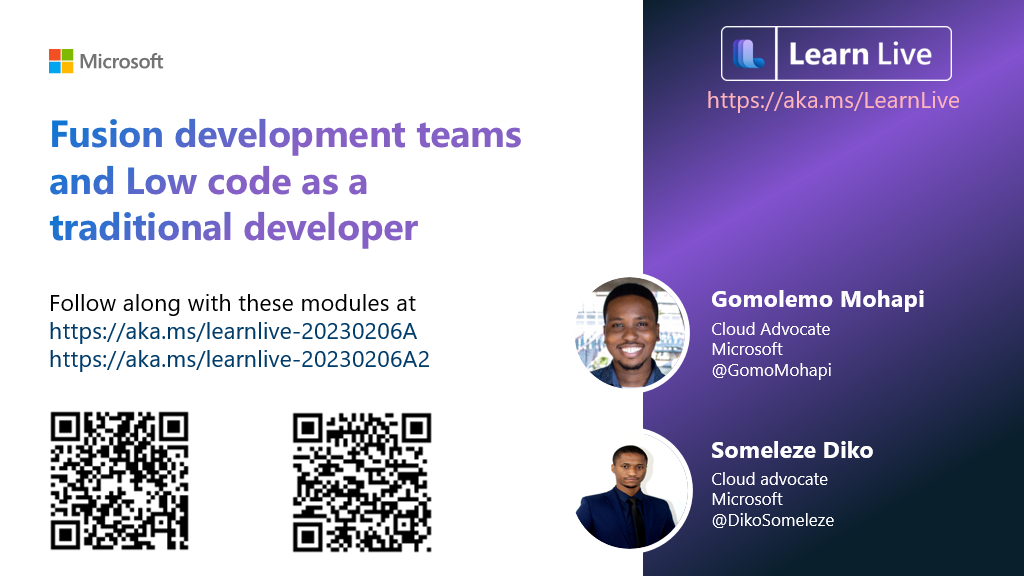 Fusion development teams and Low code as a traditional developer