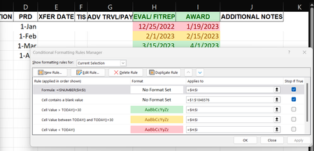 CONDITIONAL FORMATTING - EXCLUDE/SKIP TEXT | Microsoft Community Hub