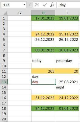 CONDITIONAL FORMATTING - EXCLUDE/SKIP TEXT | Microsoft Community Hub