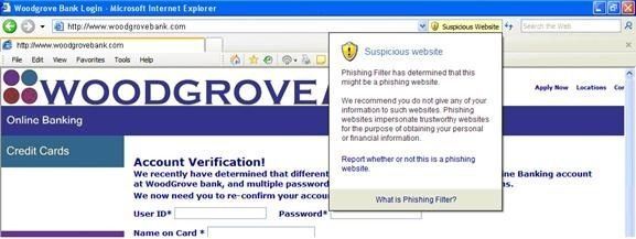IE7 - Introducing the Phishing Filter | Microsoft Community Hub