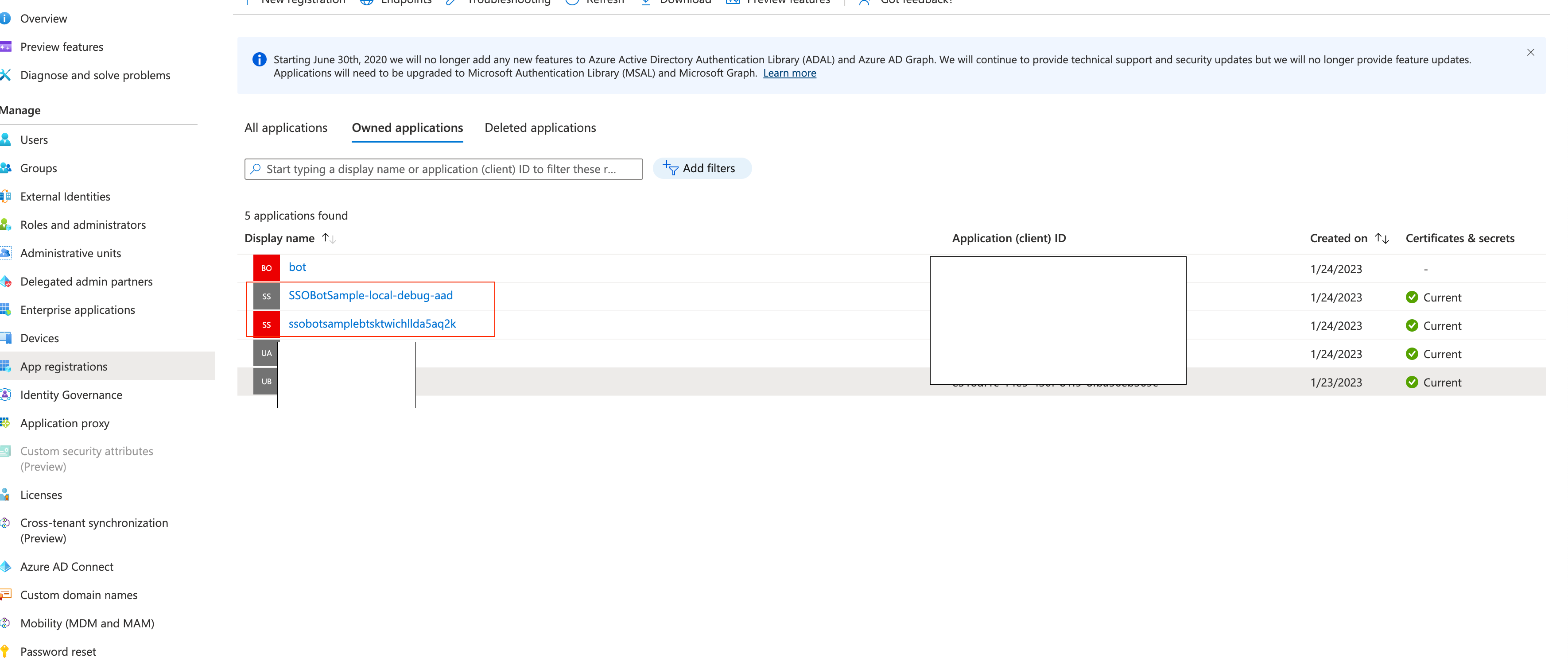 Teams toolkit creates 2 app in azure portal on clicking f5 | Microsoft ...
