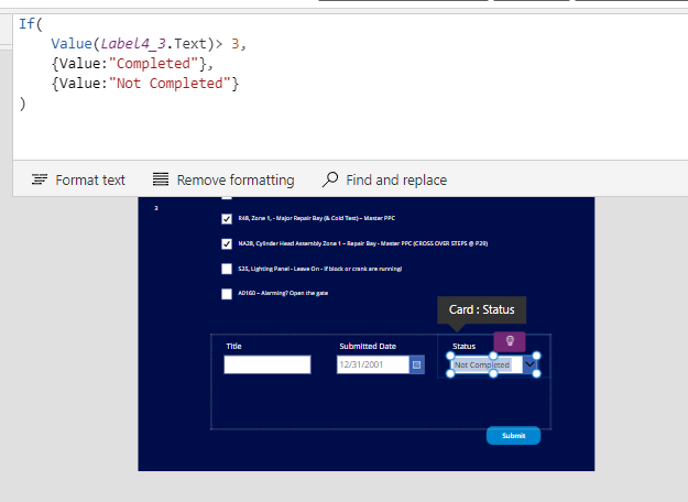 Populate a value based on a number value in a text field | Microsoft ... Populate a value based on a number value in a text field | Microsoft ...