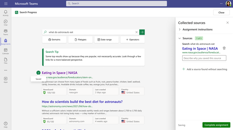 Search Coach and Search Progress in Microsoft Teams – an innovative ...