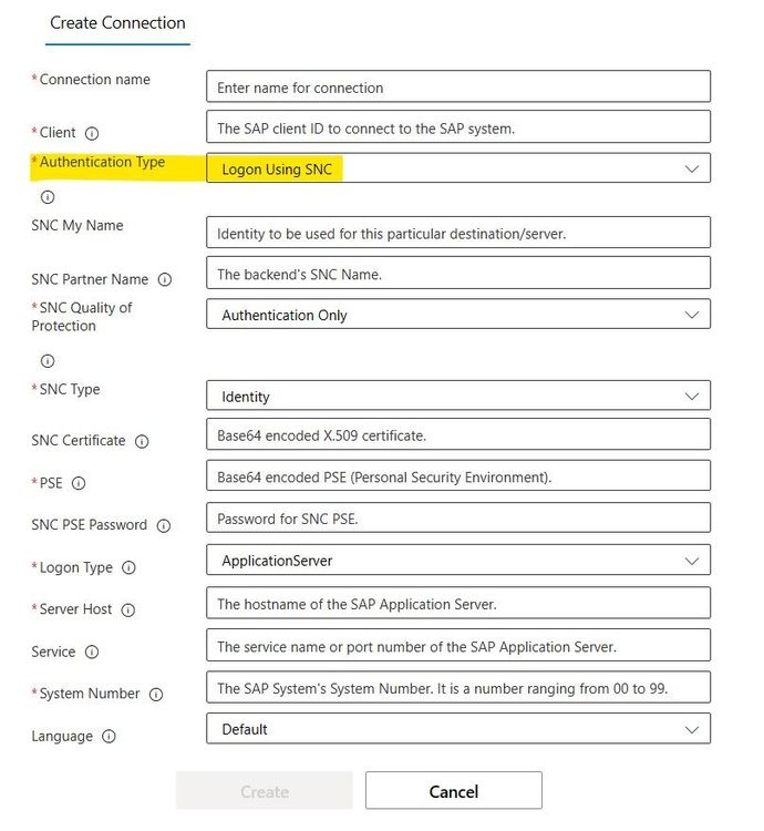 Using Logic App Standard to connect to SAP