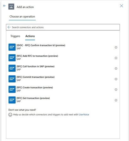 Using Logic App Standard to connect to SAP
