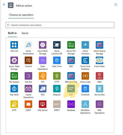 Using Logic App Standard to connect to SAP