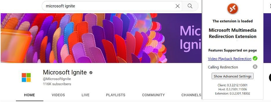 Multimedia Redirection (MMR) on Windows 365 General Availability