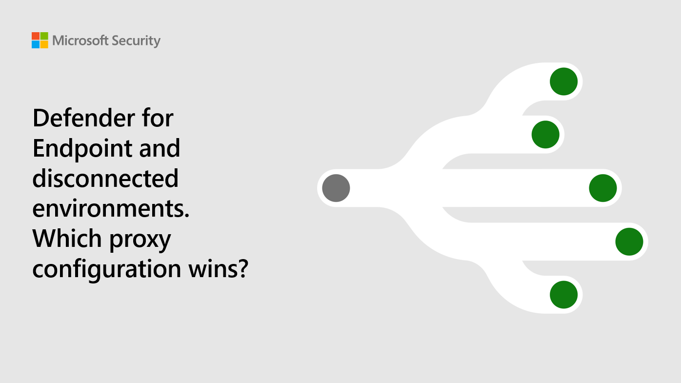 Microsoft Defender for Endpoint and disconnected environments