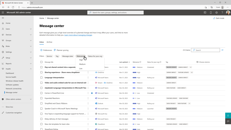 Simplifying change management of Microsoft 365 | Microsoft Community Hub