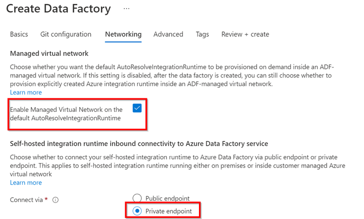 How To Connect Azure Data Factory To Sql Managed Instance Over Private