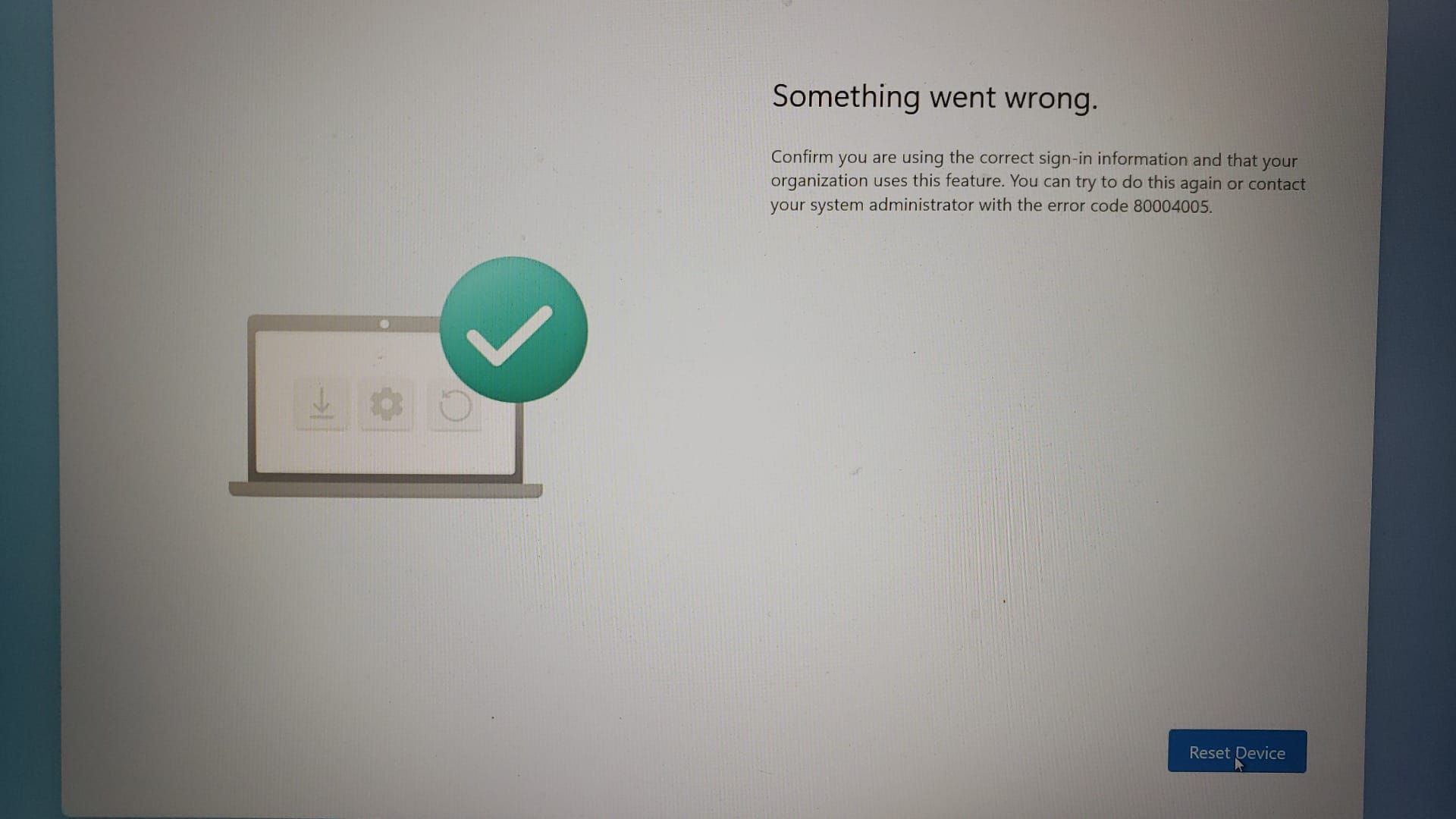 Something went wrong (Hybrid Azure AD Join) Autopilot | Microsoft Community Hub
