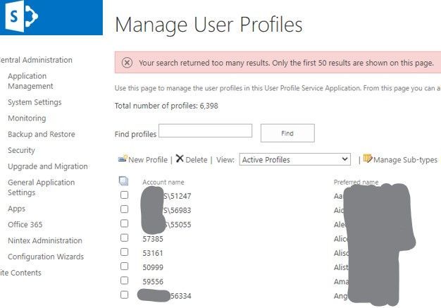 Domain prefix is missing in synced users (via MIM Integration) profiles in SharePoint 2016 ...