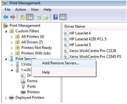 Installing Windows Vista Print Drivers on Windows Server 2003 ...