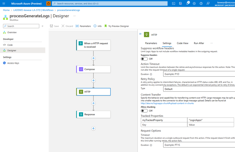 Monitoring Azure Logic Apps (Standard) with Azure Monitor Logs