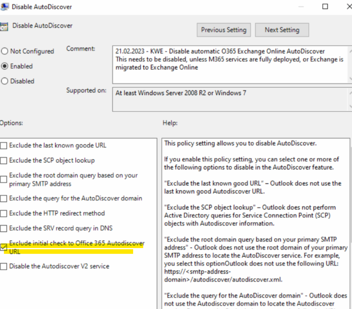 ISSUE - Adding alternate domain in Admin Portal causes unwanted behaviour for Exchange on ...
