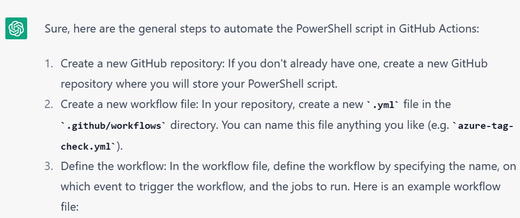 PowerShell and AI: Using ChatGPT with PowerShell to Automate Tasks ...