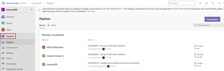 DevOps Security - Configuration of DevOps Pipeline Classic and YAML method | Microsoft Community Hub